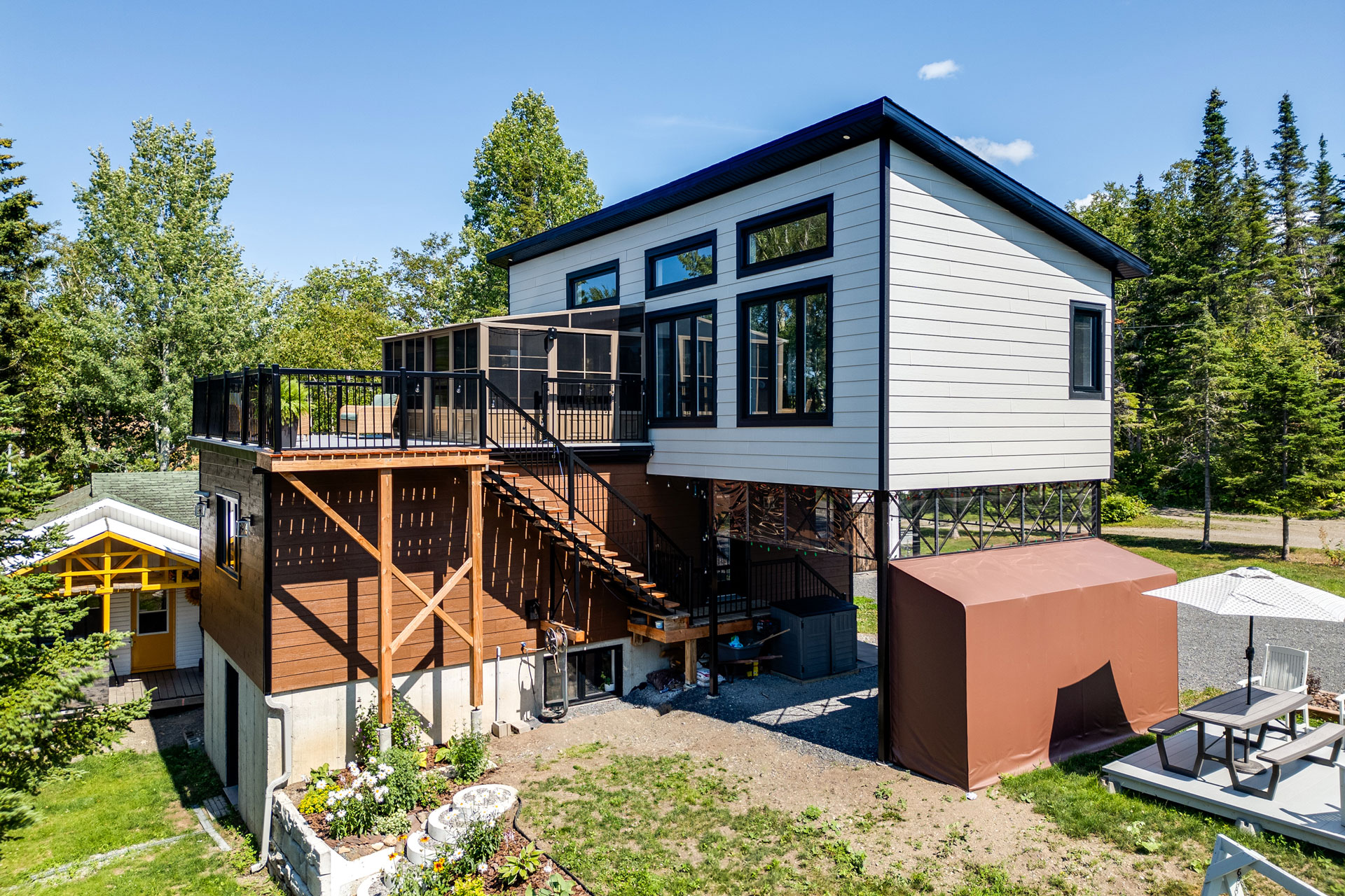 Batitech | Réalisation | Machined European chalet